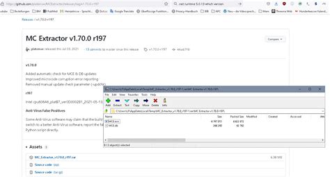 MC Extractor Intel AMD VIA Freescale Microcode Extraction Tool CPU Microcodes Win Raid Forum
