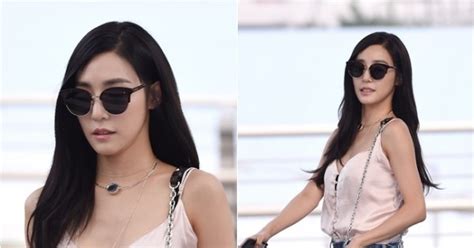 소녀시대 티파니 시선 잡는 돋보적인 패션 센스