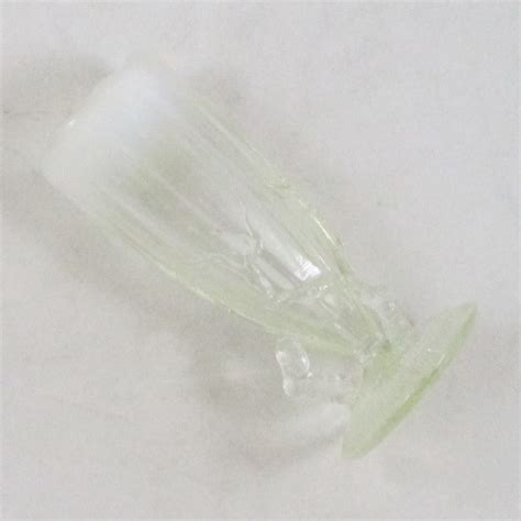 Antique Northwood White Opalescent Glass Twigs Vase Carnival Glass