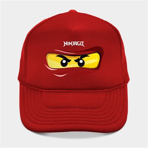 Ninjago Eyes Red Ninja Fanart Fanmade Ninjago Hat Teepublic