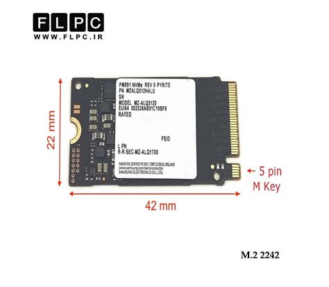 هارد SSD لپ تاپ 512 گیگابایت مدل M 2 2242