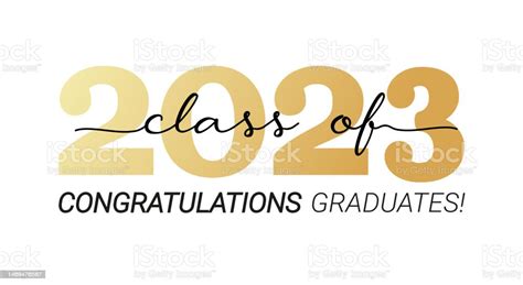 Class Of 2022 Congratulations Graduates Graduation Concept For