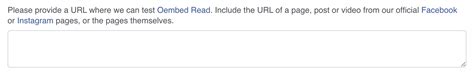 Facebook Graph Api Starting Using Instagram Oembed Feature Stack