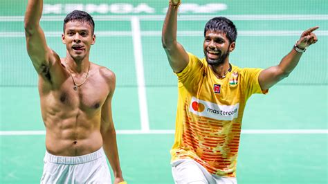 Badminton Duo Satwiksairaj Rankireddy Chirag Shetty Achieve Careers Best Ranking Post Indonesia