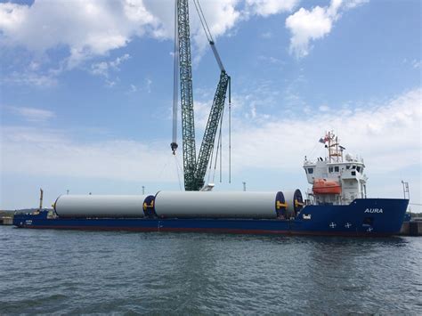 First Tower Sections For Burbo Bank Extension Reach Belfast Offshore Wind
