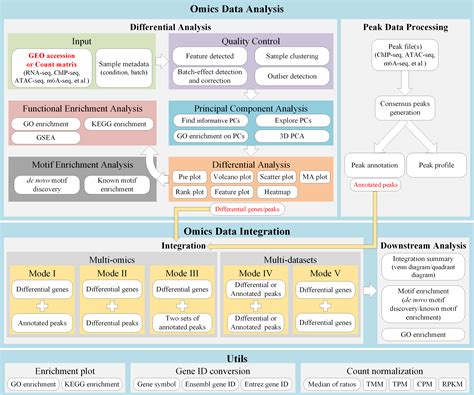 DEbPeak Analyze And Integrate Multi Omics To Unravel The Regulation