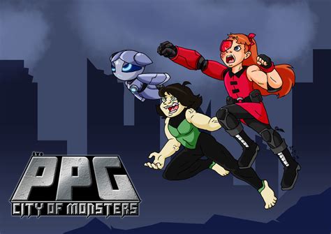 Ppg City Of Monsters The Girls By Tmntsam On Deviantart