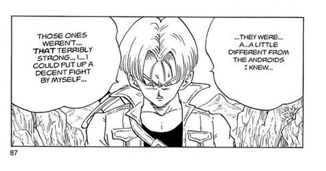Trunks Surmises That The Present Androids 17 And 18 Are Far Stronger