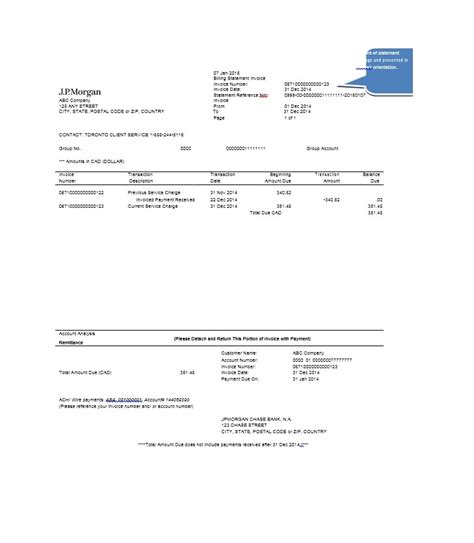 40 Billing Statement Templates Medical Legal Itemized MORE