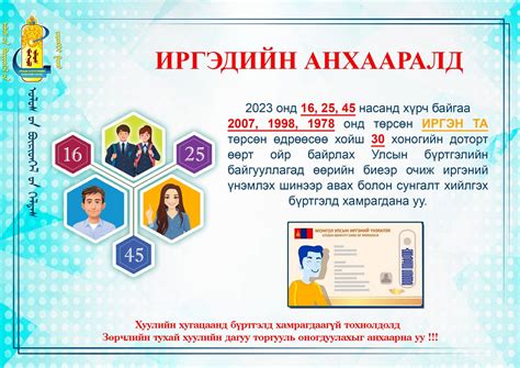 Иргэдийн анхааралд Өвөрхангай аймгийн улсын бүртгэлийн хэлтэс