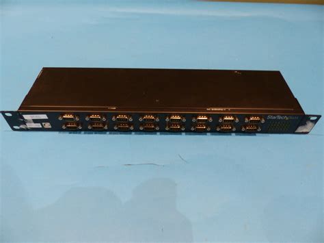 Startech Icusb F Usb To Serial Hub Port Com Port Rack Mount Mdg Sales Llc
