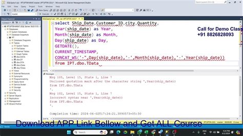 Sql Server Classes In Hindi Youtube