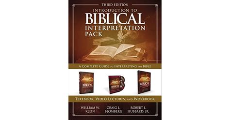 Introduction To Biblical Interpretation Pack A Complete Guide To