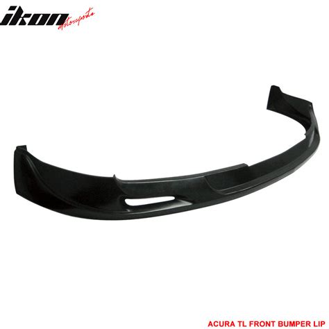 Fits 04 06 Acura Tl Mugen Style Front Bumper Lip Spoiler Unpainted