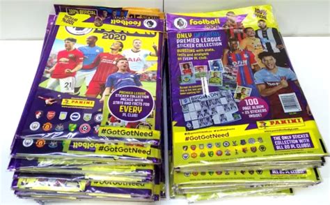 Paninis Football 2020 Premier League Sticker Album New Bundle Of 50 £