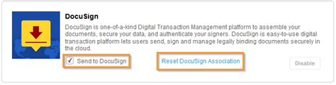 New Look How To Unlink Link Or Disable Docusign Support Center