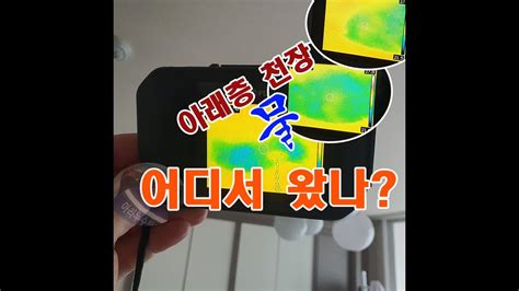 아파트 아래층 방 천장 등기구 주변으로 물 떨어진다면 누수탐지를 통해 해결해야 Youtube