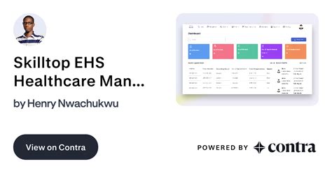 Skilltop Ehs Healthcare Management Dashboard Design Uiux By Henry