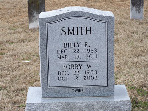 Billy Ray Smith 1953 2011 Find a Grave äreminne
