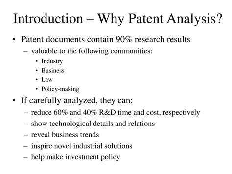Ppt Text Mining Techniques For Patent Analysis Powerpoint