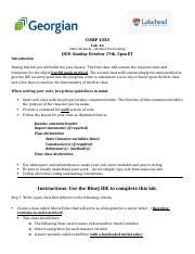 Comp Assignment September Docx Comp Lab Static