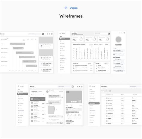 Hr Hub Interactive Hr Management Dashboard Behance