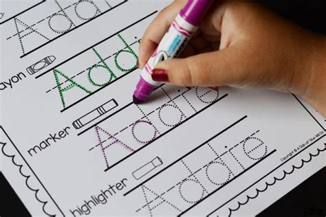 Editable Name Writing Worksheets For Little Learners These Editable