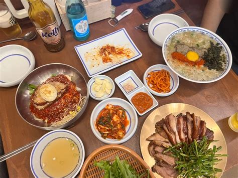 전주 만성동 맛집 1984그수육집칼국수 수육과 칼국수 고기비빔국수 네이버 블로그