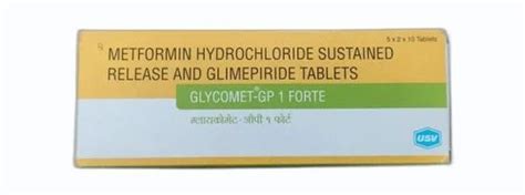 Glycomet Gp1 Forte Tablet 1 Mg At ₹ 100 Stripe In Nagpur Id 2853062782130