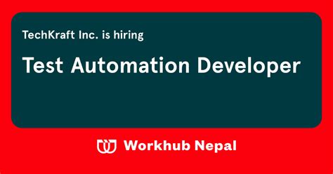 Test Automation Developer