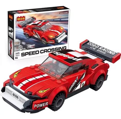 Carro Armable Wind De Carreras Juguete Armatodo 195 Piezas Cuotas Sin