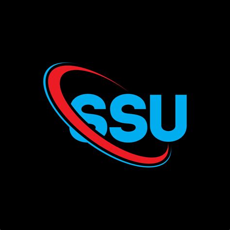 Ssu Logo Ssu Letter Ssu Letter Logo Design Initials Ssu Logo Linked With Circle And Uppercase