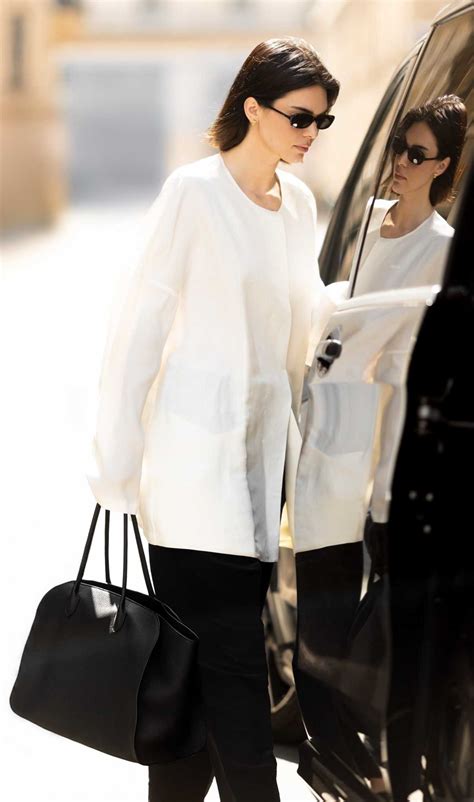 Kendall Jenner In A White Blouse Was Seen Out In Paris 04272025 5