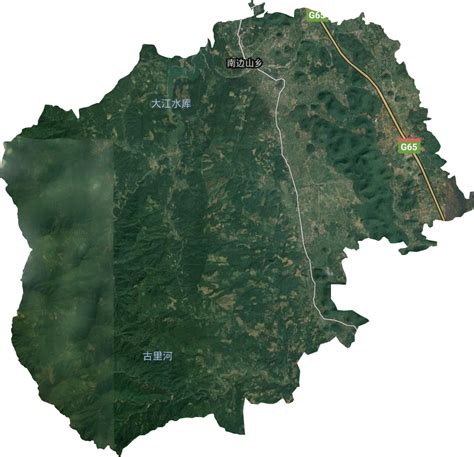 南边山乡高清卫星地图