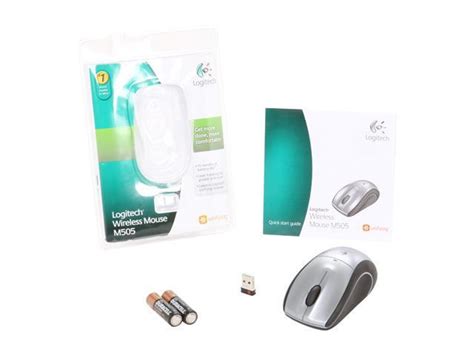 Logitech M505 Silver Wireless Laser Mouse