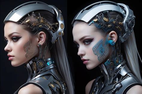 Cyberpunk Cybernetics Premium Ai Generated Image