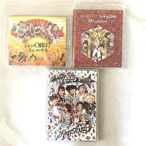 ジャニーズwest Dvd3枚セット A3lgh M94679403315