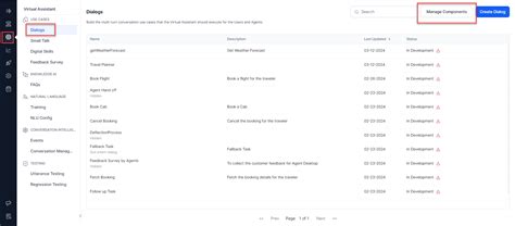 Managing Dialogs Kore Ai Docs