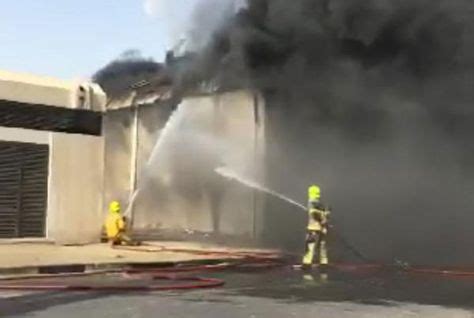 Firefighters Bring Dubai Warehouse Fire Under Control Logistics