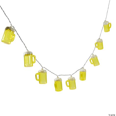 Led Oktoberfest Beer Mug String Lights Oriental Trading