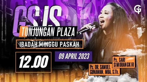 Ibadah Paskah GSJS TP Sari Simorangkir Pk 12 00 09 April 2023