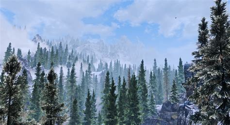 Simple Trees グラフィックス Skyrim Special Edition Mod データベース MOD紹介まとめサイト