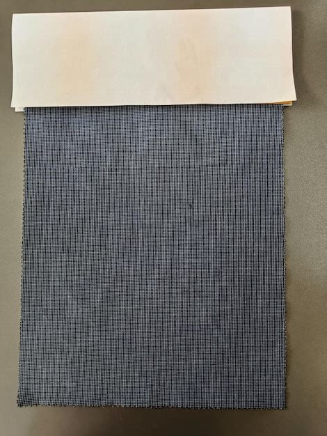 Fabric Swatch For Shirt Fabric Premium Photo