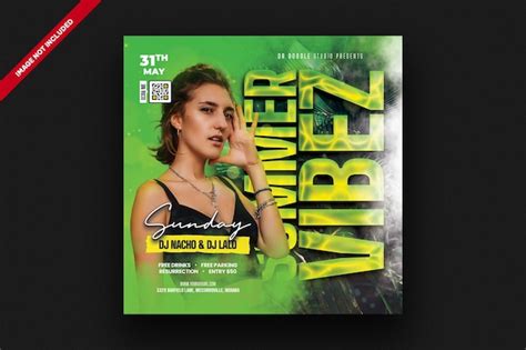 여름 분위기 소셜 미디어 템플릿 프리미엄 Psd 파일