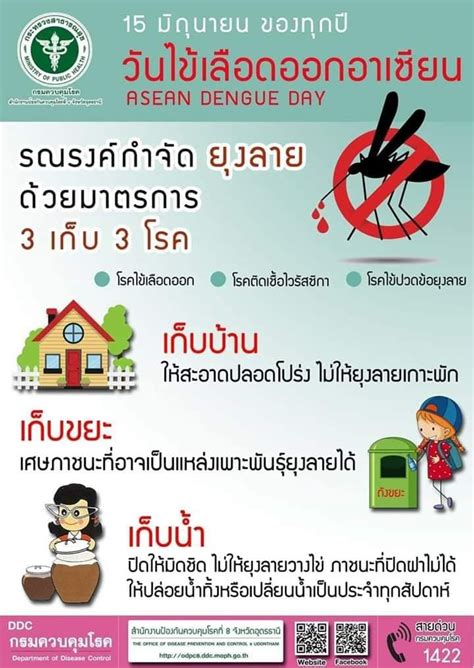 15 มิถุนายน วันไข้เลือดออกอาเซียน ภูมิภาคอาเซียน หรือเอเชียตะวันออก