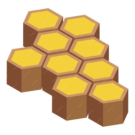 Premium Vector Honeycomb Structure Showing Honeycomb Cells