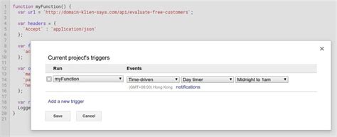 Google Script Dengan Trigger Alternatif Laravel Schedule Nafies Luthfi