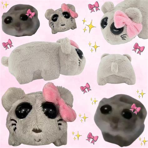 Sad Hamster Meme Plush Toy Sad Hamster Meme Plush Toy With Built In Push Button Violin Sound