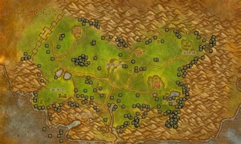 魔兽世界阿拉希高地矿点分布图 魔兽世界游戏攻略推荐 攻略库