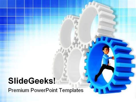 Gears02 Industrial Powerpoint Templates And Powerpoint Backgrounds 0611